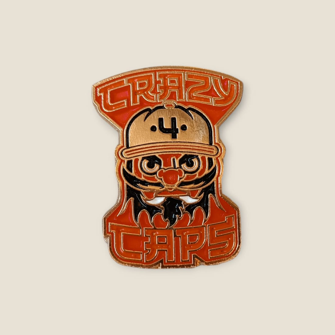 Pin Tengu Neon – Crazy 4 My Caps